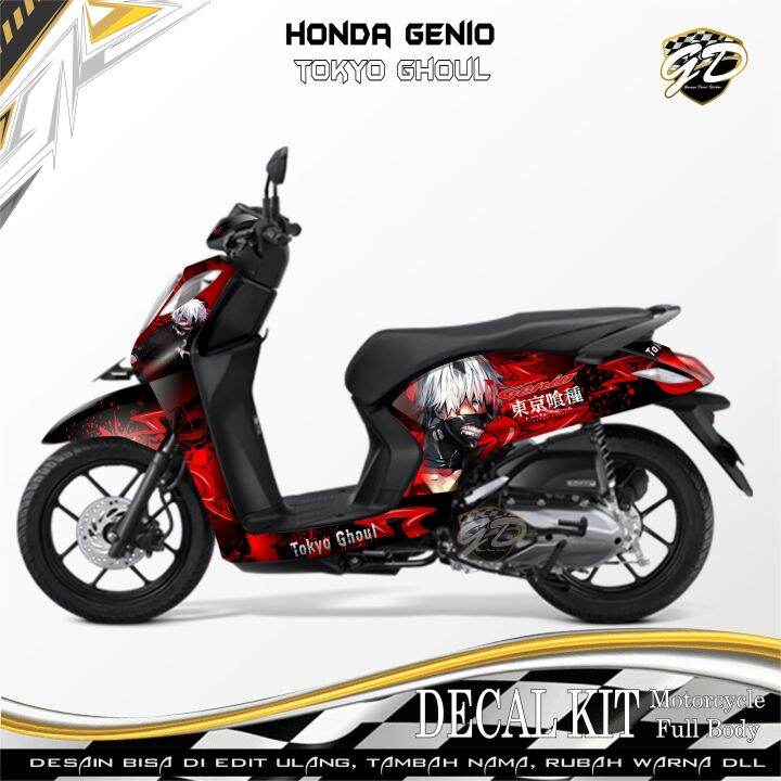 Decal Genio Full Body Decal Honda Genio Full Body Stiker Genio Full ...