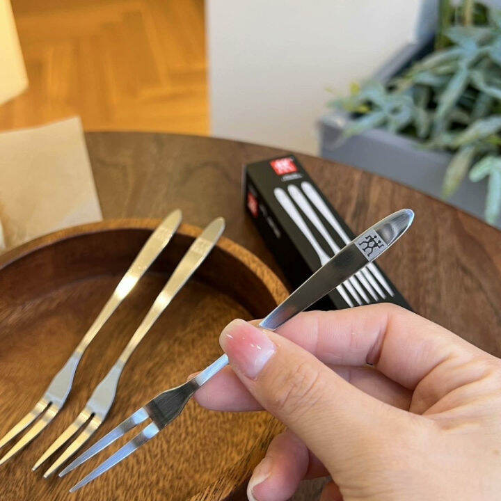 Zwilling fruit fork household fruit fork set stainless steel household ...