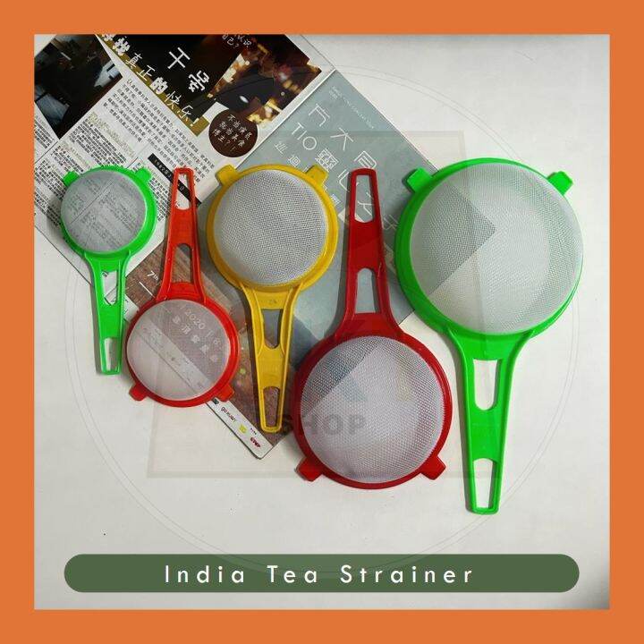 Penapis Kopi Teh Santan Soya Plastik / Plastic Coffee Tea Mesh Strainer ...