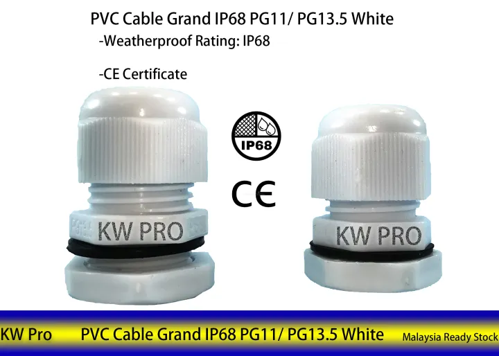 PVC Cable Grand IP68 PG11/ PG13.5 White | Lazada