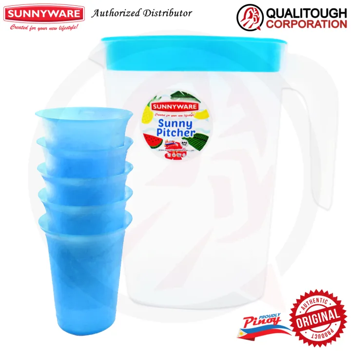 1 set Oval Pitcher- 1 pc [2236-A], 5 pc [9636-C-A] 1.5L Oval Pitcher ...