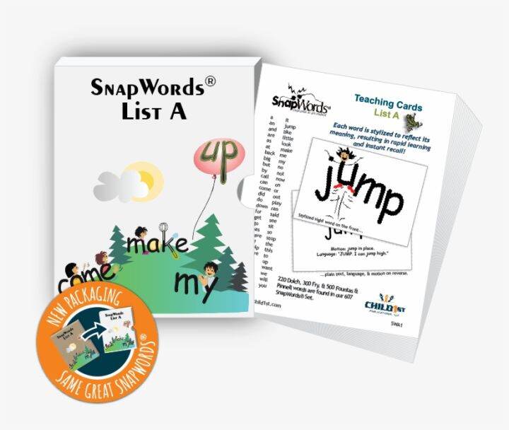 5 BOX SET CHILD 1ST Snap Words Sight Words Teaching Cards Pocket ...