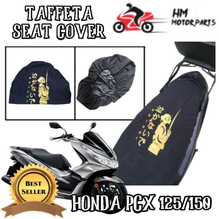 HOM HONDA PCX 125/150 | Akioki Side View (Gold) Hydrophobic Seat Cover ...