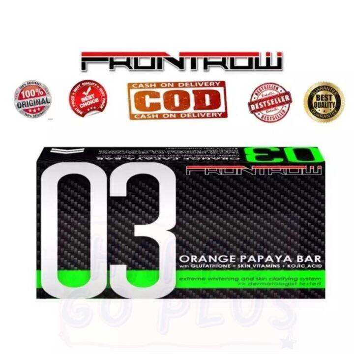 ORIGINAL LUXXE WHITE FRONTROW Soap 03 Orange Papaya Bar with ...