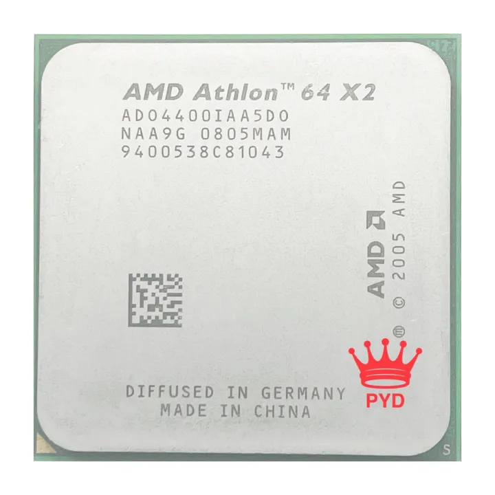Amd athlon x2 4400 + 4400 2.3ghz dual-core CPU ado4400iaa5dd ada4400iaa6cs socket am2 | Lazada PH