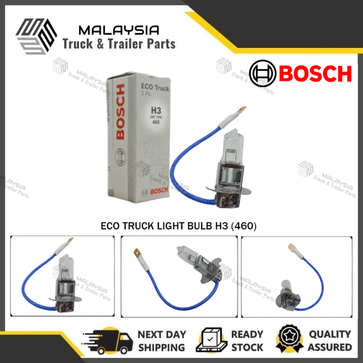 Bosch Original Eco Truck Light Bulb H3 24v 70w PK22s | Lazada