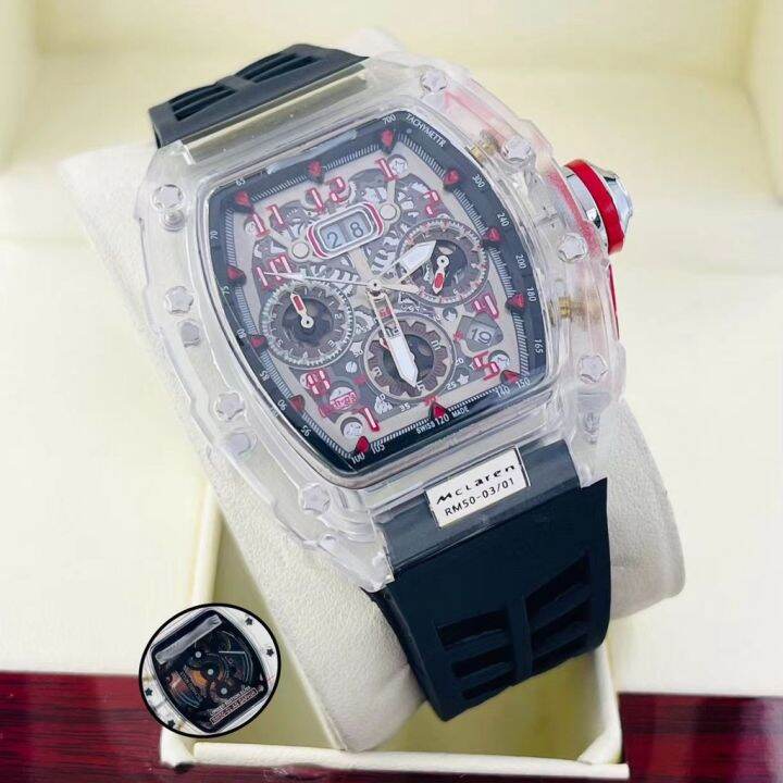 Richard Men Watch Chronograph Multifunctional Quartz Watch | Lazada PH