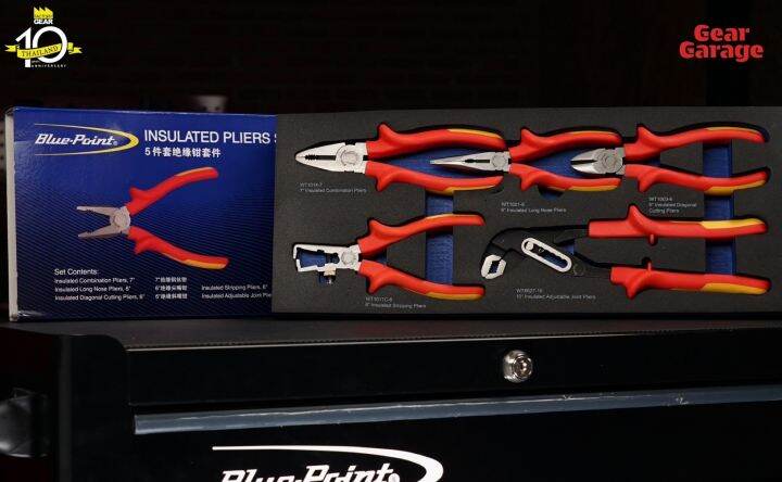 ชุดถาดโฟมคีม VDE งานไฟฟ้า BLUE-POINT NO.BPS24A VDE Plier Set Factory ...