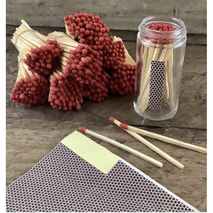 Hot style safety matches strike paper sheet A4 size adhesive POSPORO ...