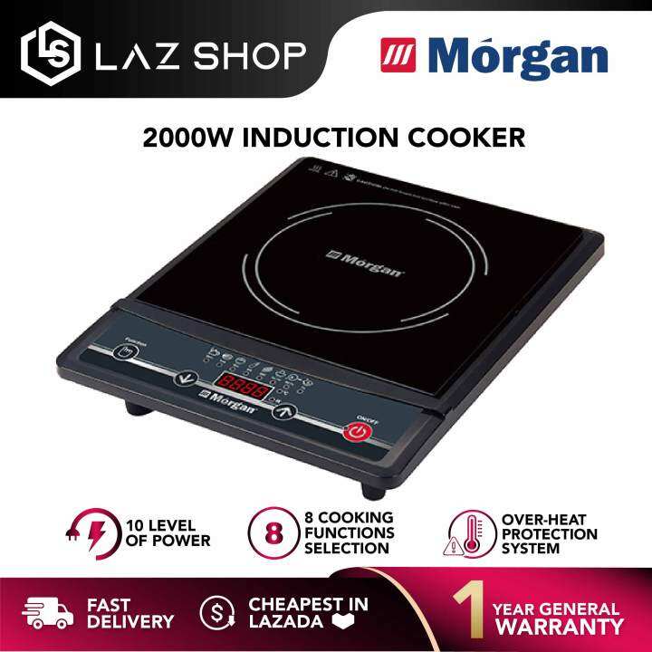 Elba Slim Design 1800W Induction Cooker EIC-G1810(BK) | Morgan 2000W ...