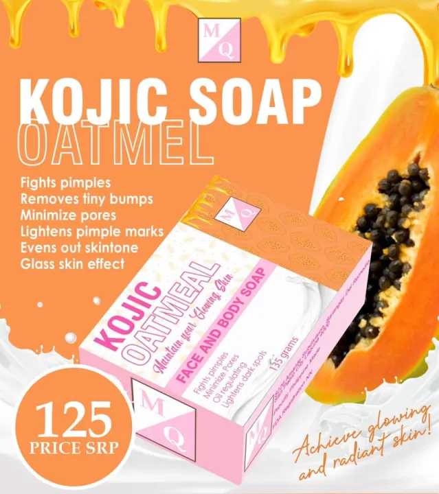 MQ cosmetics Kojic Oatmeal Soap | Lazada PH