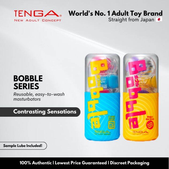 TENGA BOBBLE Series Reusable Male Sex Toy♙ | Lazada PH