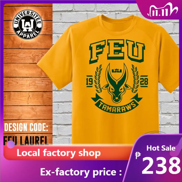UAAP FEU Tamaraws T-shirt Far Eastern University FEU Basketball College School Shirt Unisex T ...