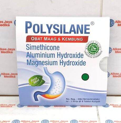 Polysilane Strip Isi 8 Tablet - Obat Maag | Lazada Indonesia