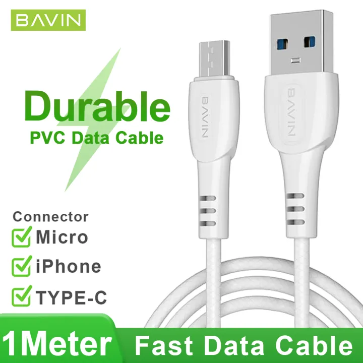 Bavin Data Cable CB-221 Micro | Lazada PH