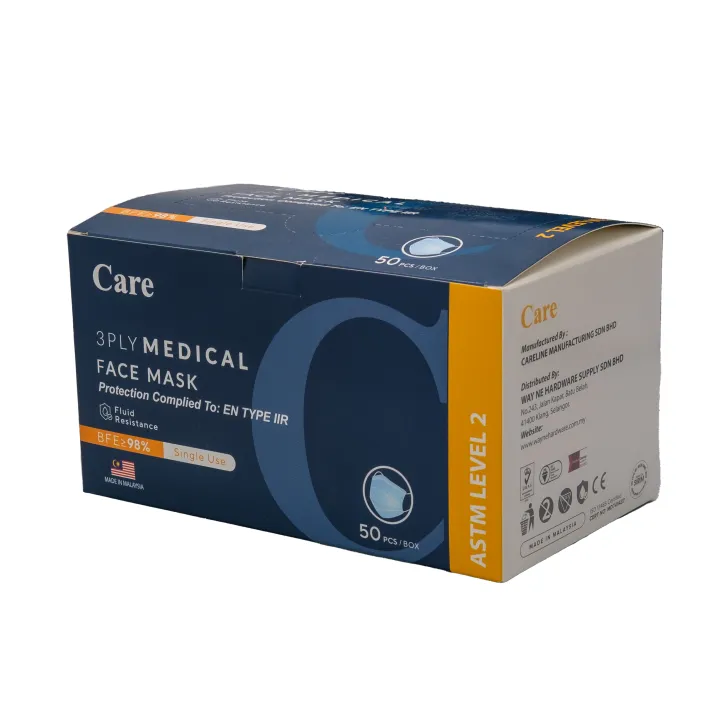 Careline 3-Ply Medical Face Mask | Lazada