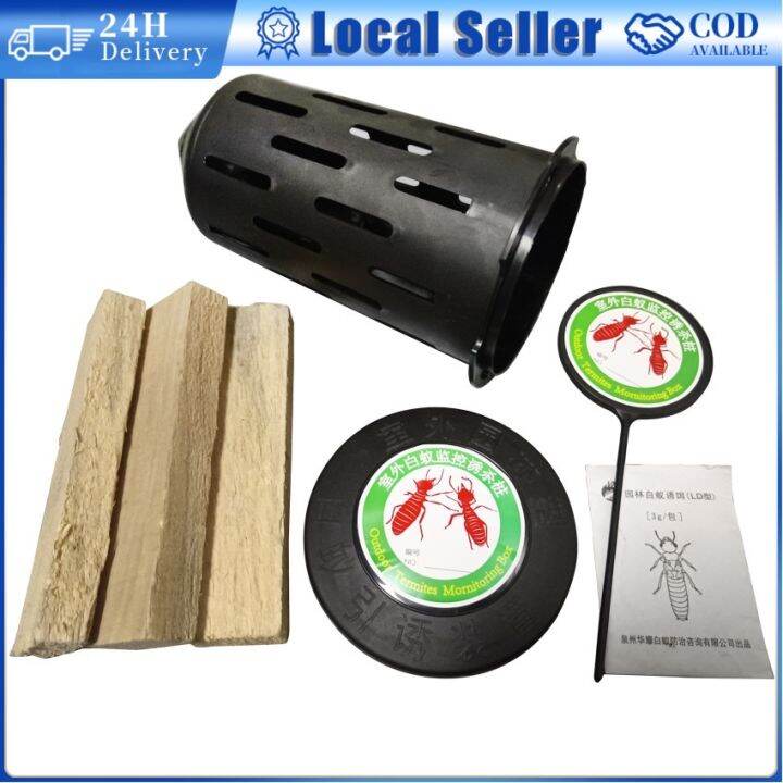 Anai-anai Termite Killer Outdoor Termite Bait Box Underground Effective Bait Station Termite ...