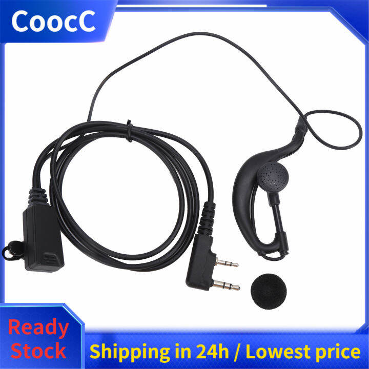2 Way Radio Headset Radio Communication Headset Clear Sound Wide ...