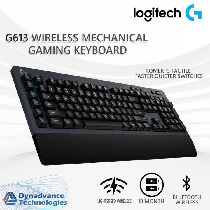 Logitech G613 Wireless Mechanical Gaming Keyboard G SERIES | Lazada PH
