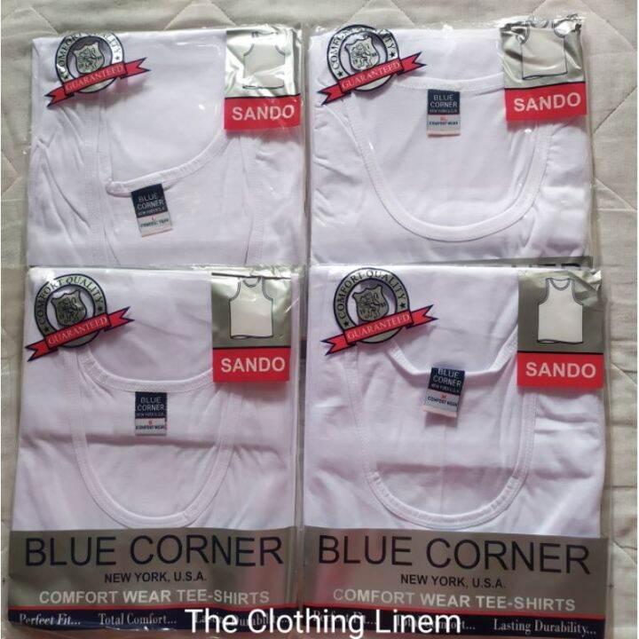 Original Blue Corner Sando for Adults - White | Lazada PH