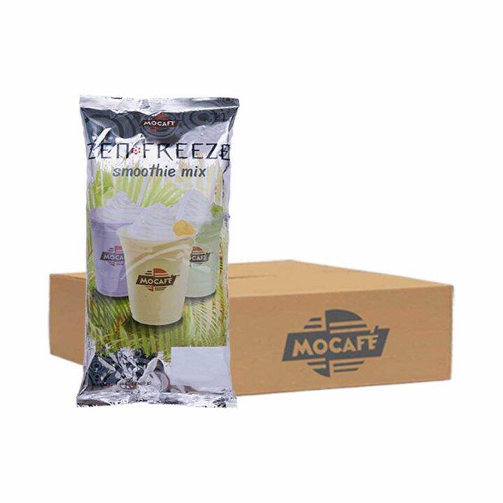Mocafe Taro Fruit Latte Powder 1360g x 4 Pack | Lazada PH