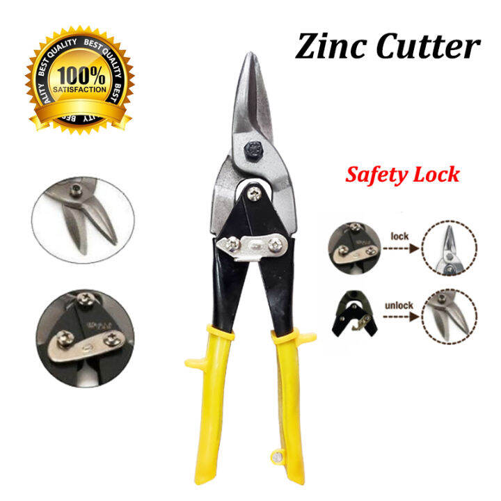YY DiY 10” Aviation Tin Snip Cutter Zinc Cutter Gunting Pemotong Besi ...