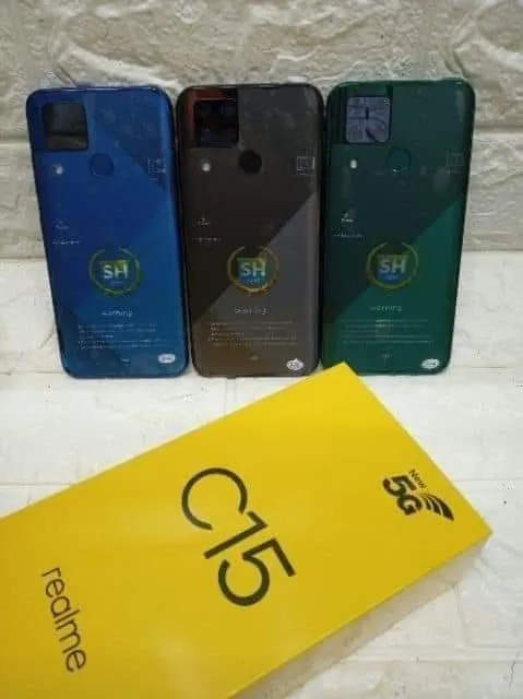 #realmec15 2020 full screen built-in battery perfect class A | Lazada PH