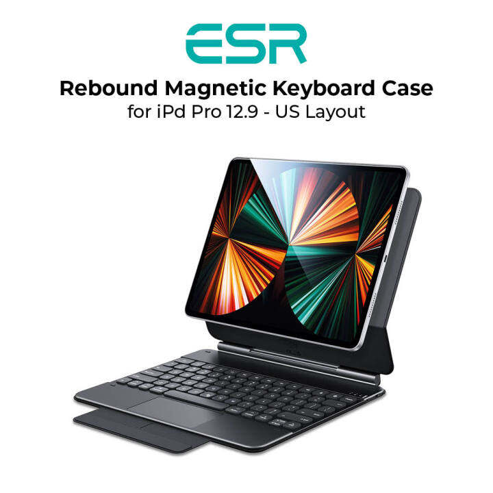 ESR Rebound Magnetic Keyboard Case for iPad Pro 12.9 - US Layout ...
