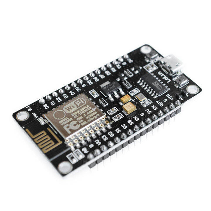 NodeMCU โมดูลบอร์ดพัฒนาอินเทอร์เน็ตไร้สาย ESP8266 ESP-12E V3ระบบ ...