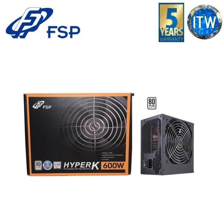 FSP HYPER K 600W 80 White HP600S Power Supply Unit | Lazada PH