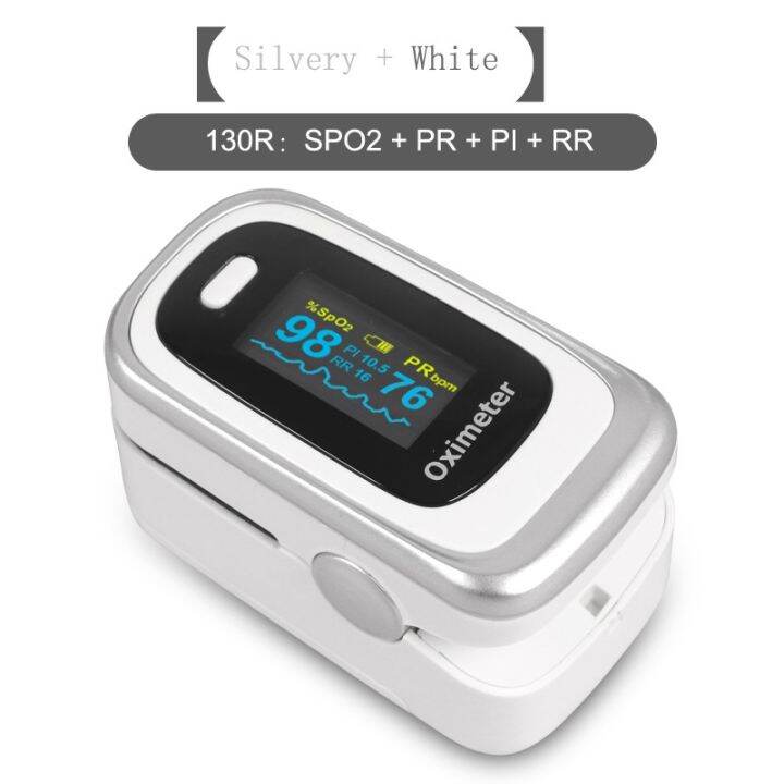 【READY/COD Finger Pulse Fingertip Oled Oximeter SPO2 PR PI RR Blood ...