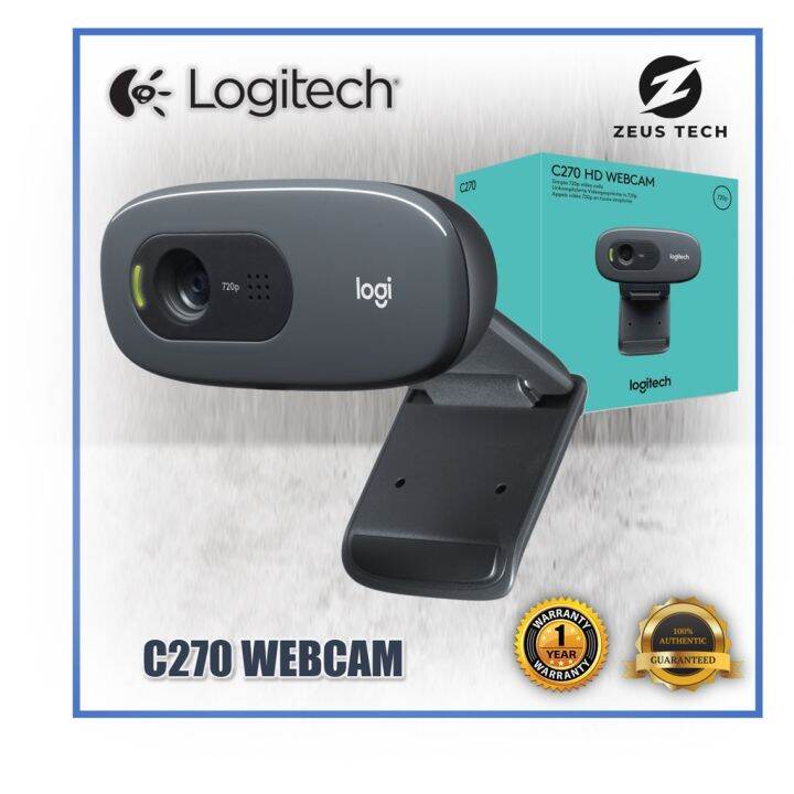 Logitech C270 HD Webcam, HD 720p/30fps, Widescreen HD Video Calling, HD ... Logitech C270 HD Webcam, HD 720p/30fps, Widescreen HD Video Calling, HD ...
