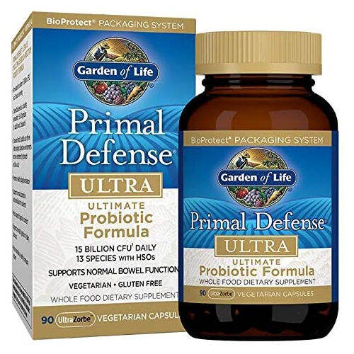 Garden of Life Whole Food Primal Defense Ultra Ultimate Probiotic ...