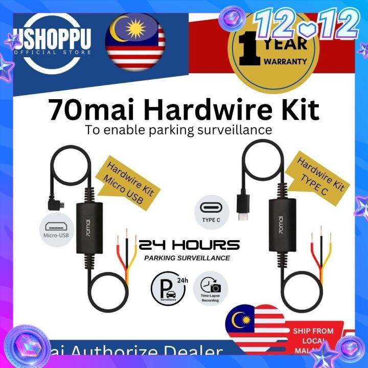 70mai Hardware Kit Hard Wire Fuse Kit | Lazada
