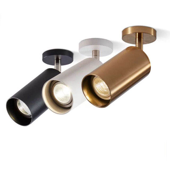 Rotating angle LED spotlight 7W 9W 12W GU10 Nordic open mounted LED ...