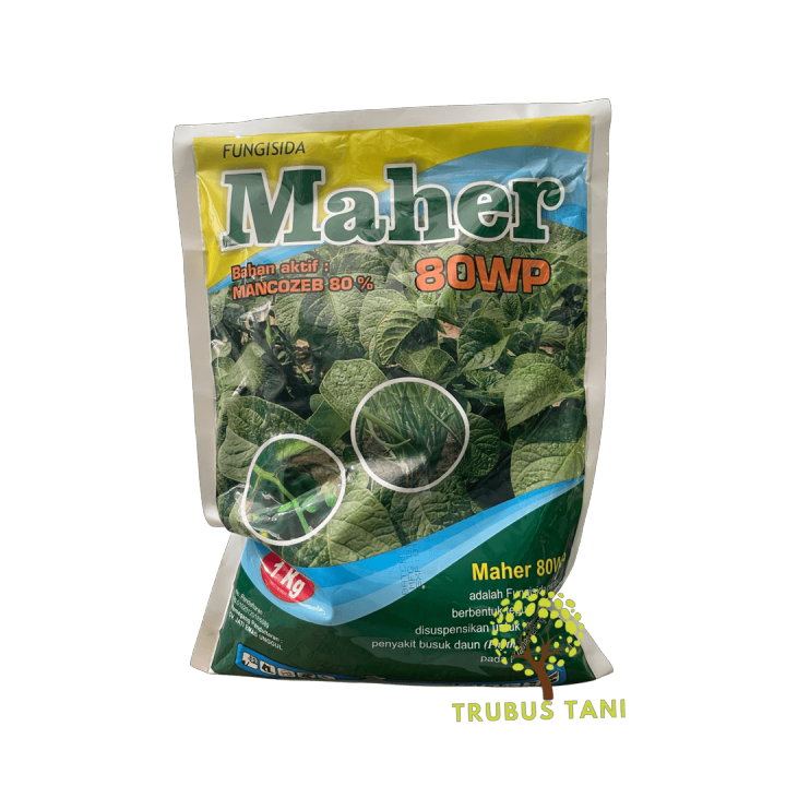Fungisida Mancozeb Kuning MAHER 80WP 1KG | Lazada Indonesia