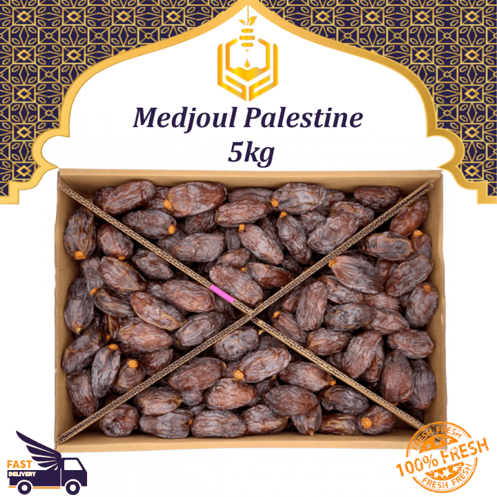 Medjoul Palestine Dates/Kurma Medjoul Palestine/5kg | Lazada