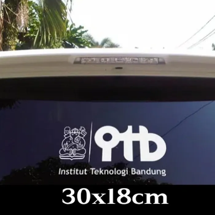 Sticker Itb Bandung Cuttung Stiker Universitas ITB Bandung Keren ...