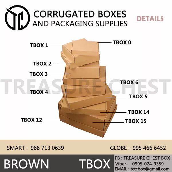 ON HAND Carton 4 COLOR TBOX corrugated cardboard packaging PINK/ WHITE ...