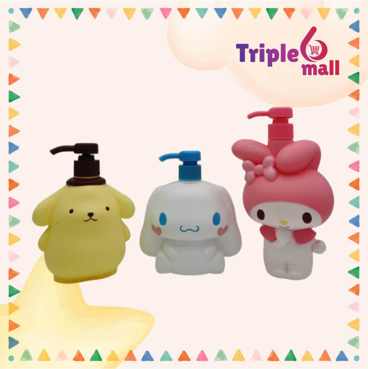 Sanrio Character 3D 500ML Soap Dispenser | Lazada