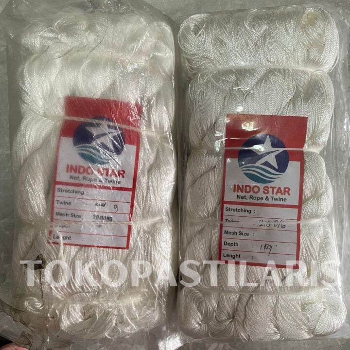 Benang Rajut Nilon Putih / Benang Nilon/ Nylon MURAH-1 PACK | Lazada ...