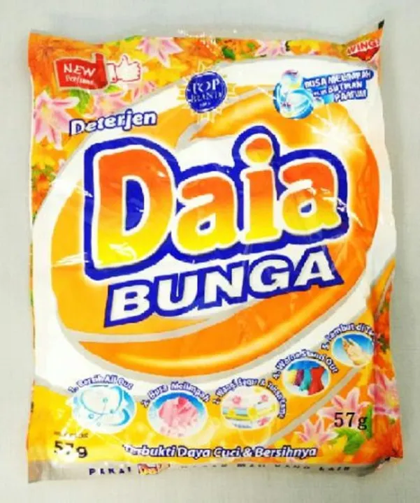 53g Daia Detergent Powder Sachet - Bunga | Lazada