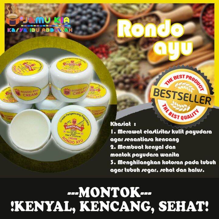 RONDO AYU, CREAM PEMBESAR PAYUDARA RONDO AYU ASLI MADURA BREAST CREAM ...