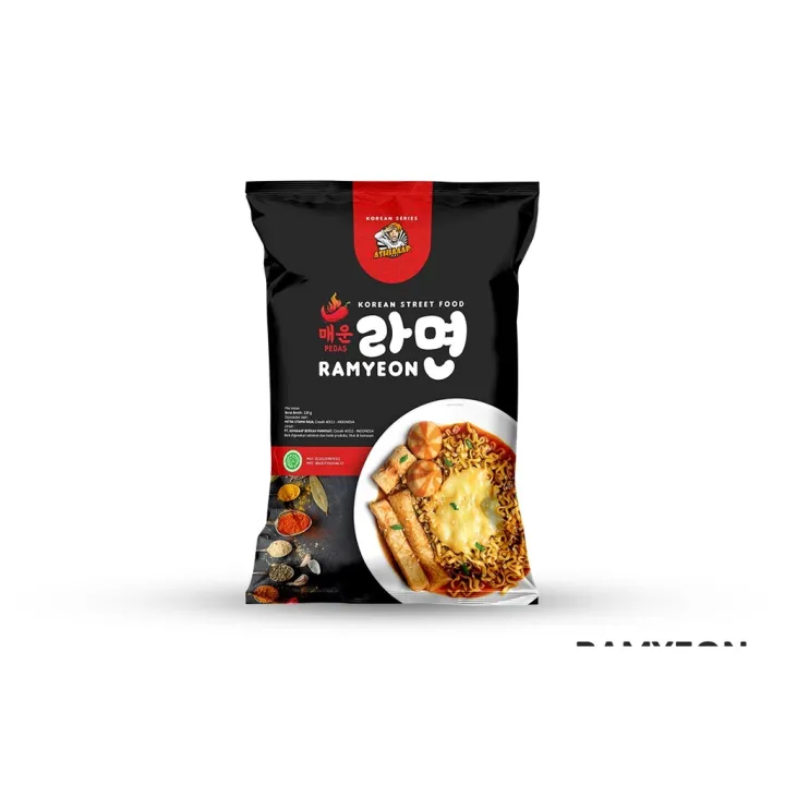 Ashiaaap Ramyeon Halal (130gr) Ramyun Mie Kuah Korea Pedas Spicy Raboki Topoki Rabboki Toppoki ...