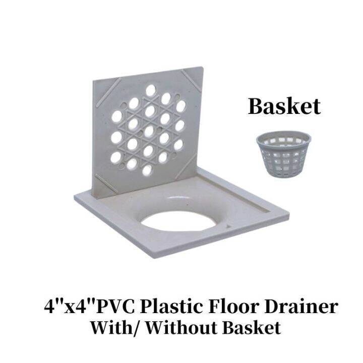 PVC Plastic Floor Drain/CR Washroom Floor Sink Channel Trench Traps ...
