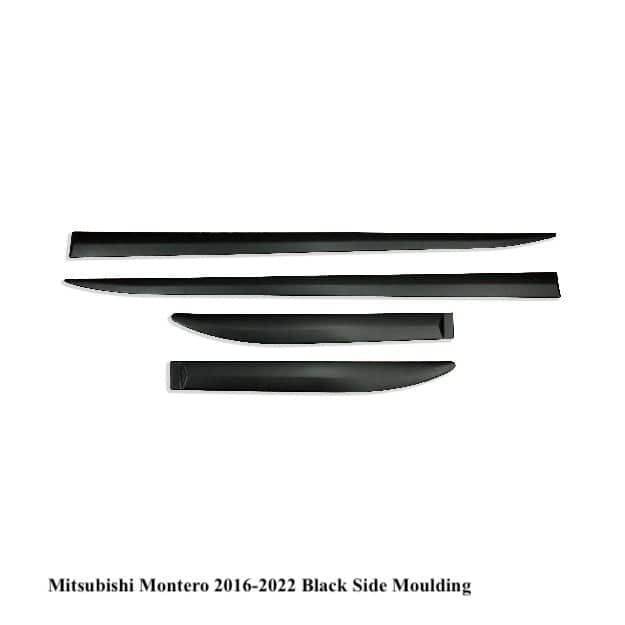 Mitsubishi Montero 2016-2022 Side Body Moulding / Cladding ( Matte ...