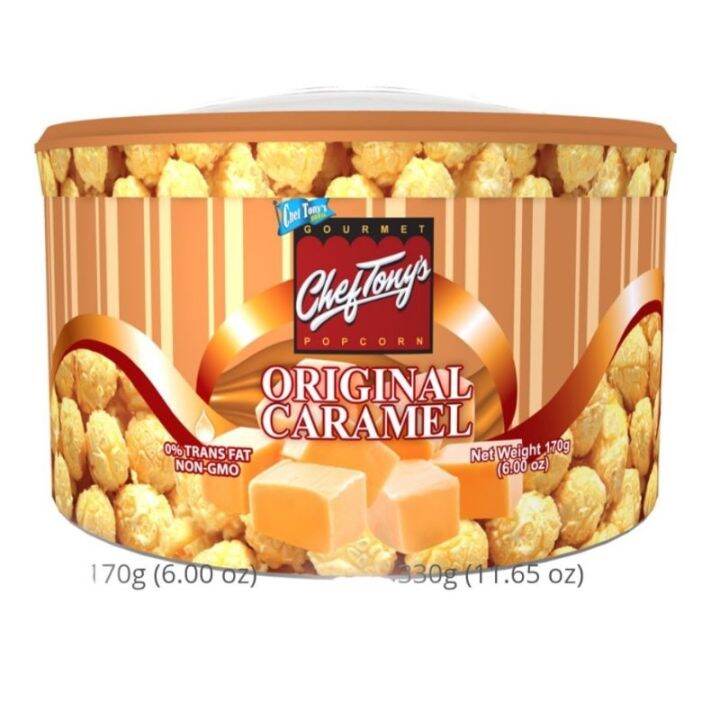 Chef Tony's Original Caramel Popcorn 100g/ 170g/330g | Lazada PH