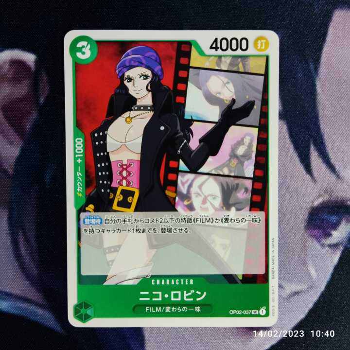 One Piece TCG (JP) Nico Robin - OP02-037 - UC | Lazada Indonesia