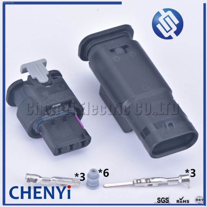 3 Pin Auto Waterproof Connector Reversing radar camshaft position ...