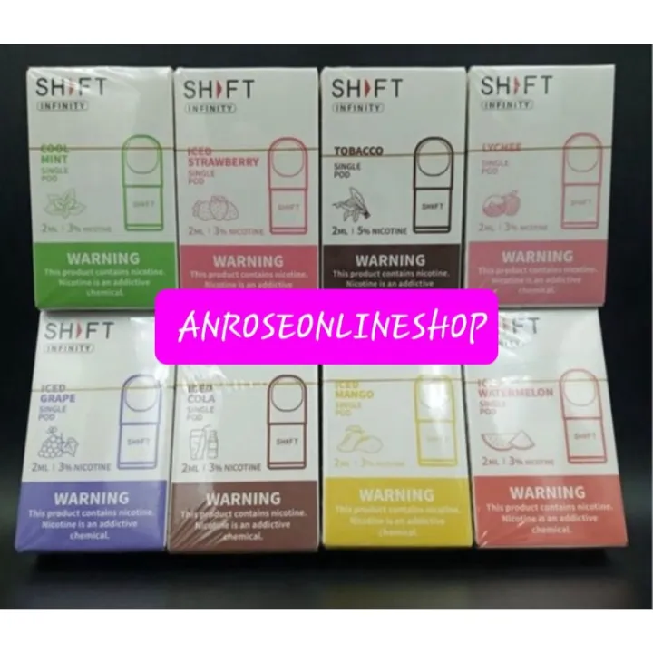 shift refillable pods shift pod SHIFT PODS RELX INFINITY COMPATIBLE ...